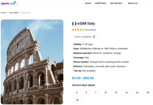 Tourist's Guide to WindTre SIM Cards and eSIM 2025