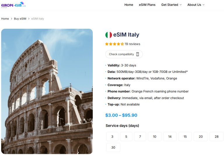 Tourist's Guide to WindTre SIM Cards and eSIM 2025