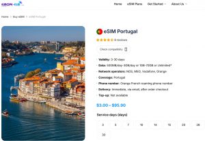 MEO Portugal SIM Cards and eSIM Options for Visitors 2025