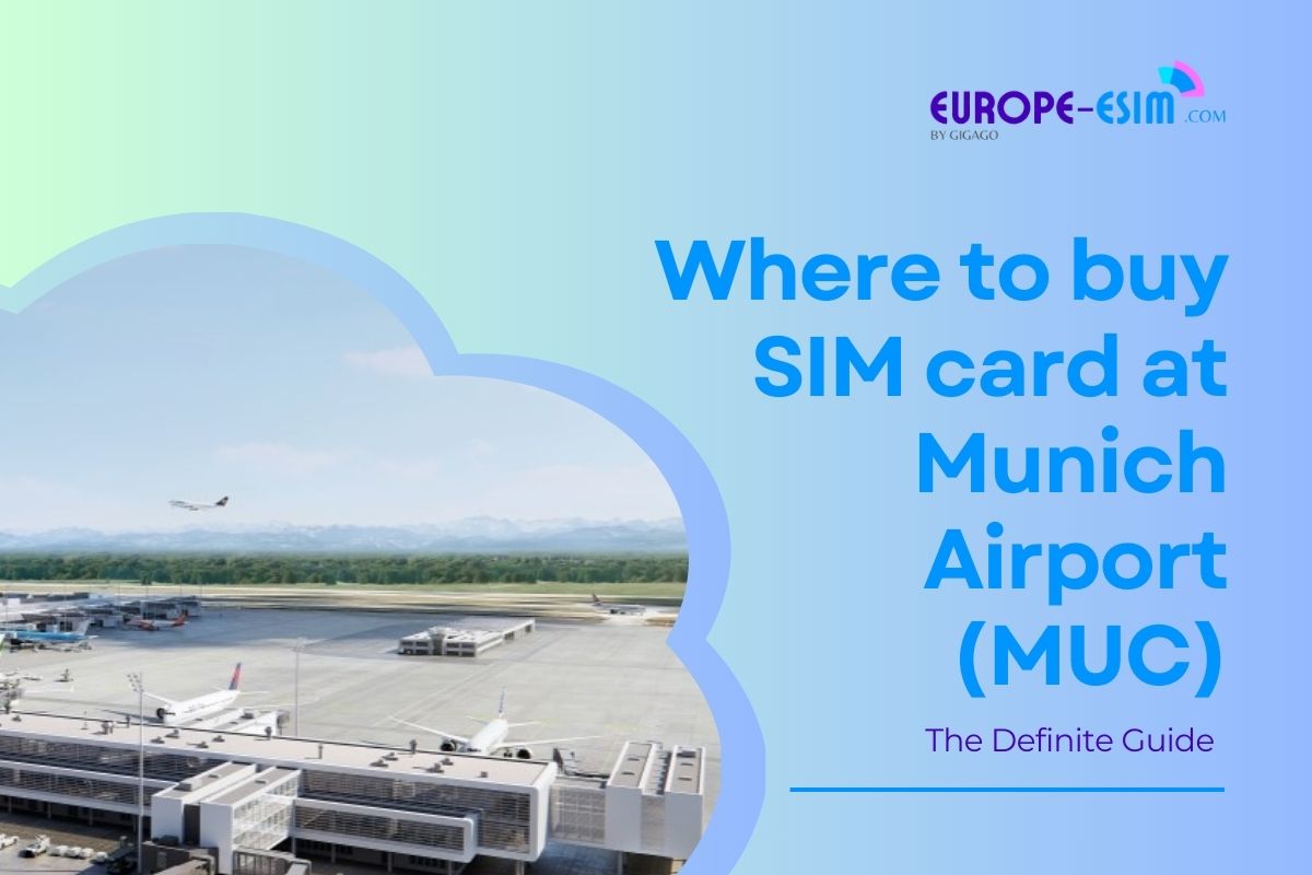 Where to buy SIM Card at Munich Airport (MUC) 2025