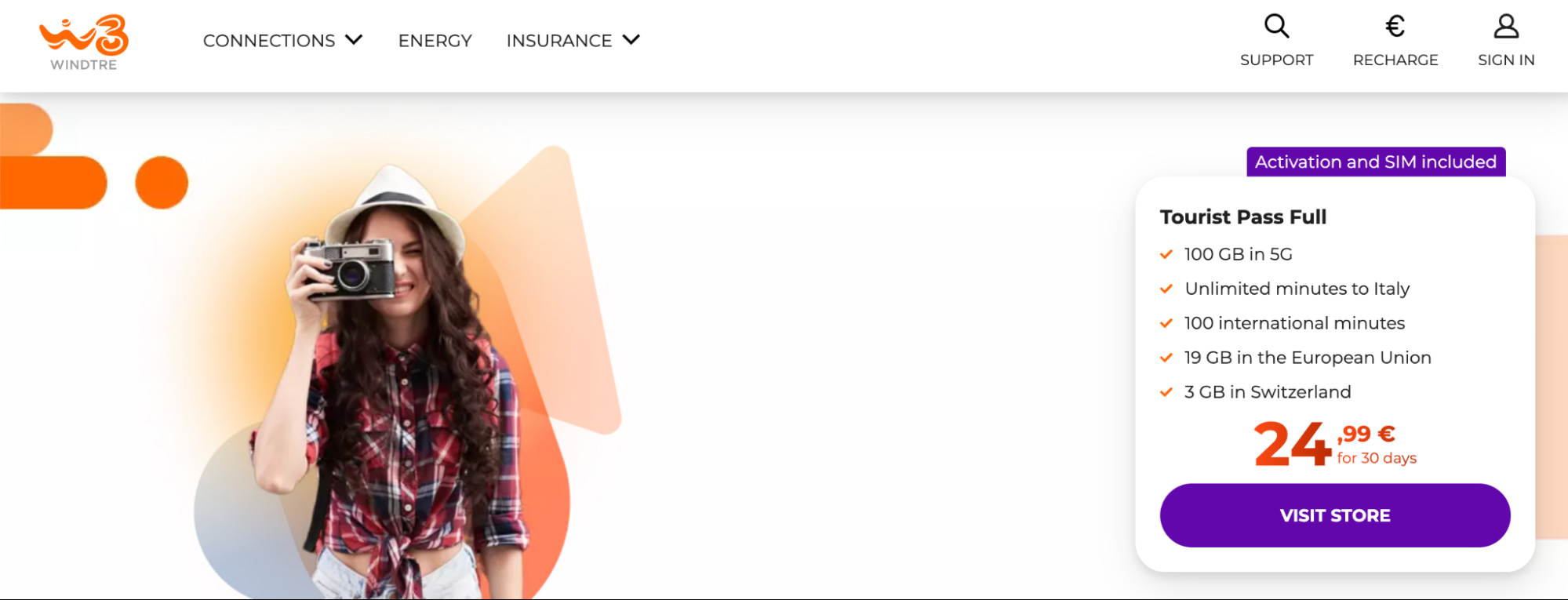 Tourist's Guide to WindTre SIM Cards and eSIM 2025